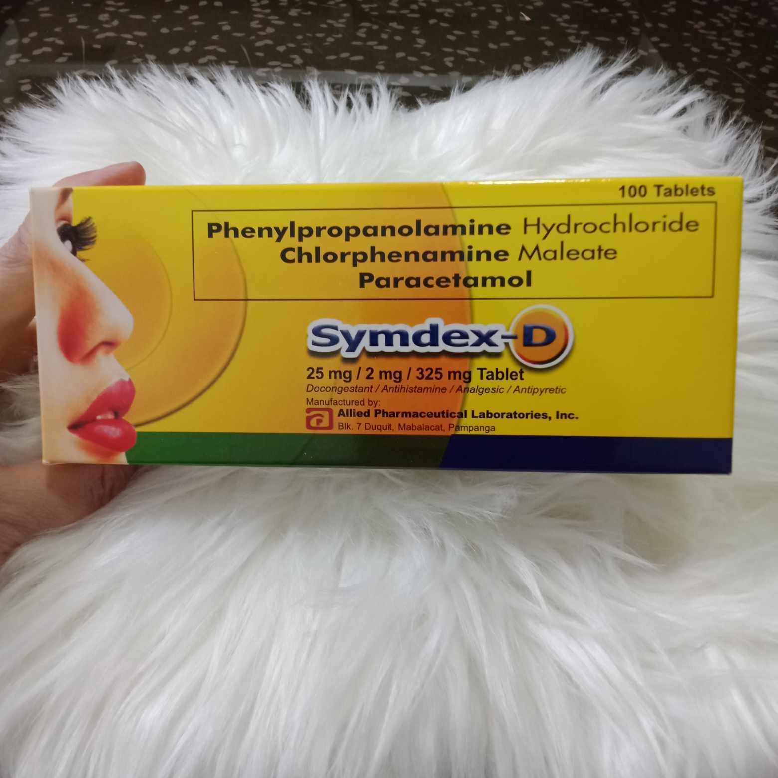 Generic Name Paracetamol/ Phenylpropanolamine hydrochloride ...