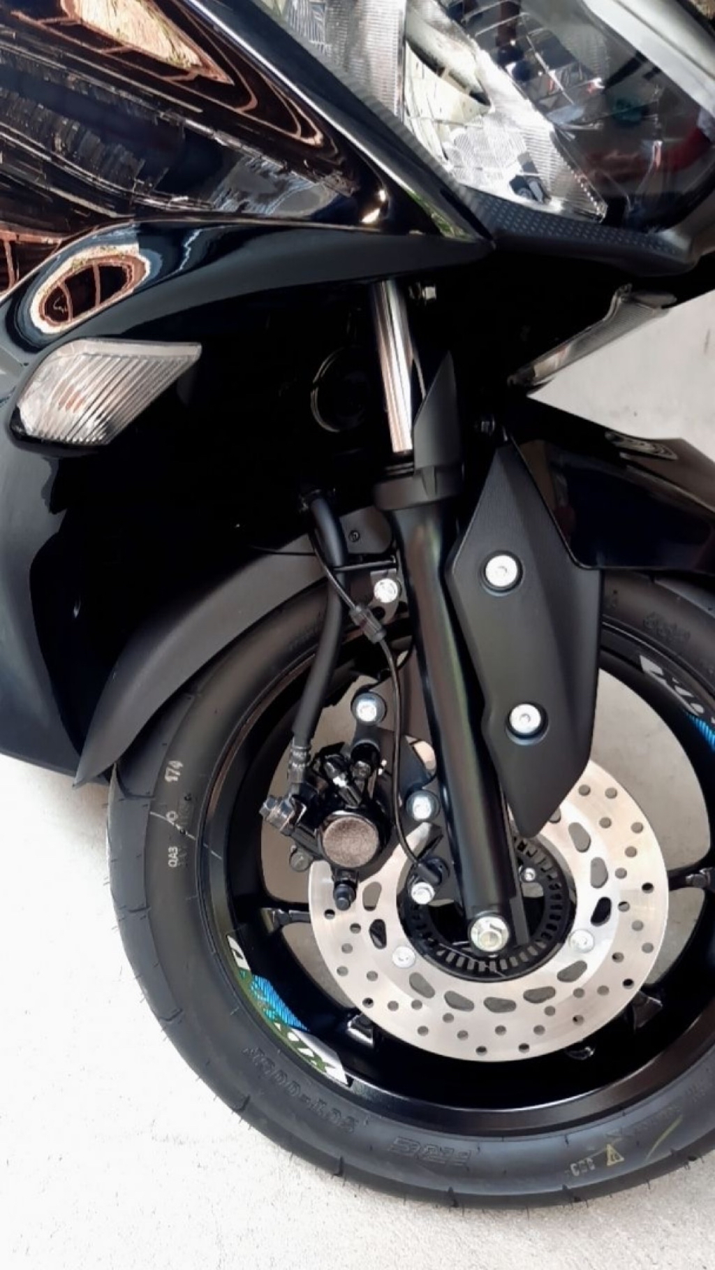 Yamaha Aerox Front Fender Extension Hindi PWEDE SA AEROX V3 | Shopee ...