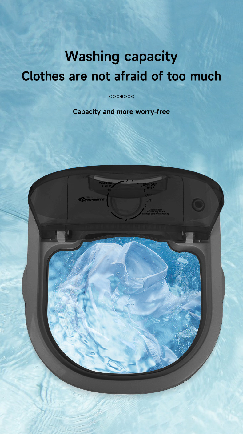 MAIMEITE Mini Portable washing Machine Machine Automatic Sterilization ...