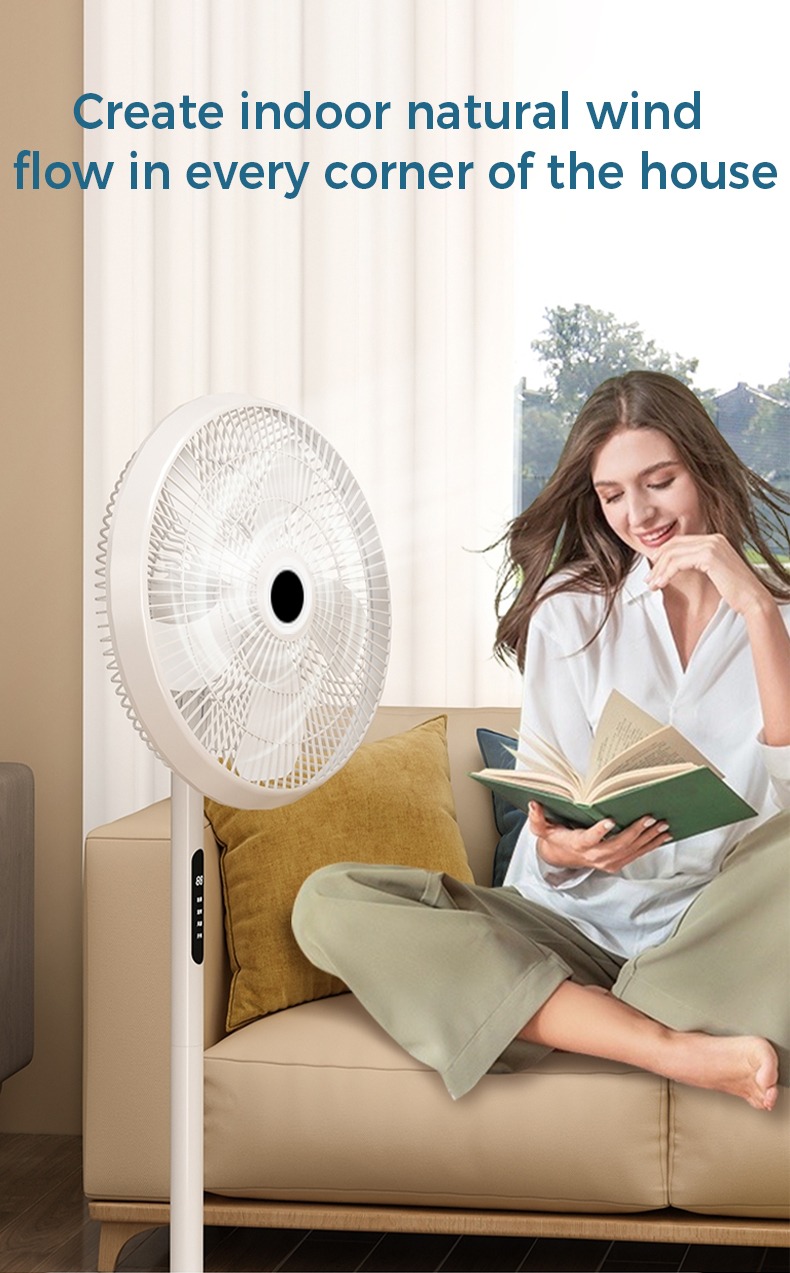Panasonic Electric fan 16 inch remote control floor standing vertical ...