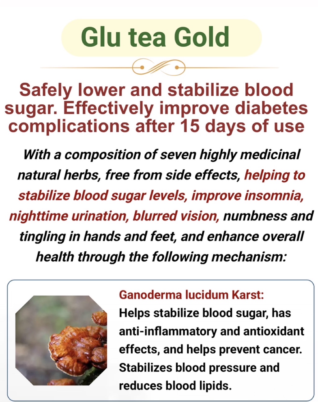 Natural Herbal Tea Glu Tea Gold Tea Bag 100% Natural | Shopee Philippines