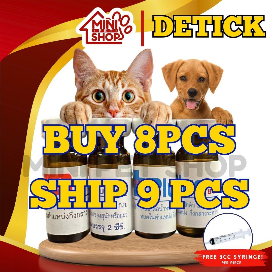 Thailand Detick Red Plus 2cc Anti ticks Flea Cat Dog Medication Health ...