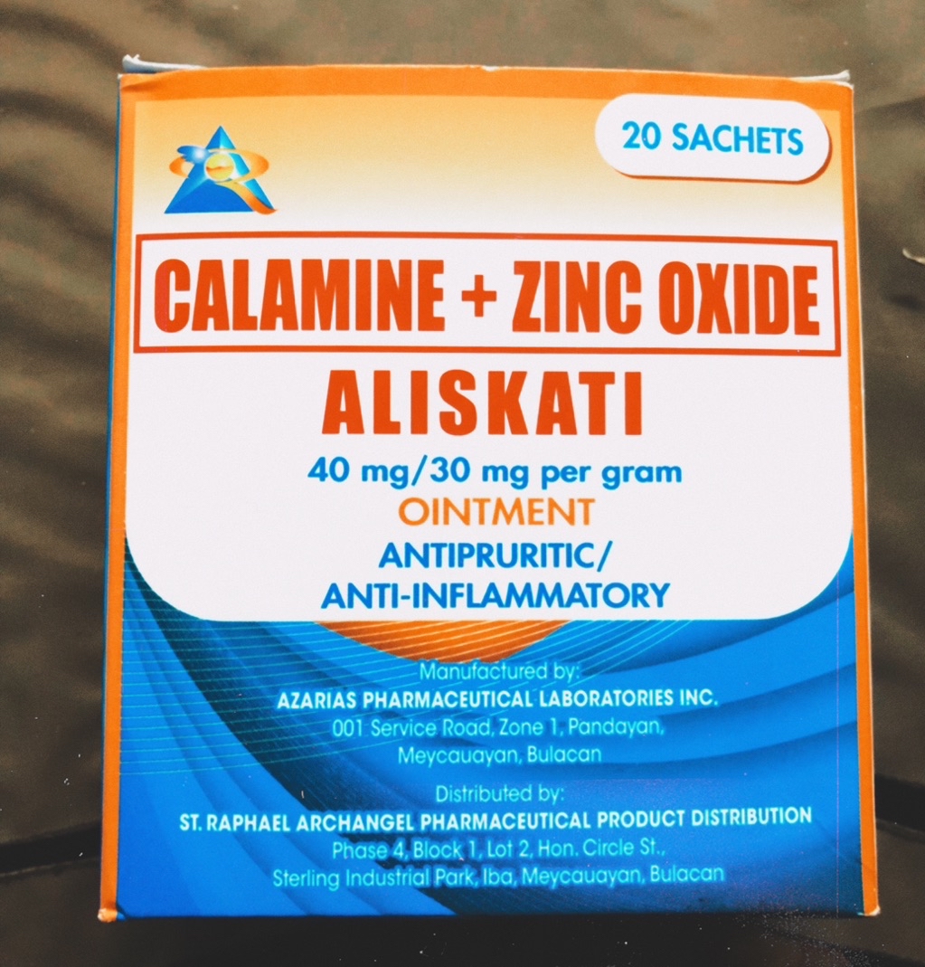 Calamine+Zinc Oxide Aliskati Ointment 40 mg/30 mg per sachet (10 sachet ...