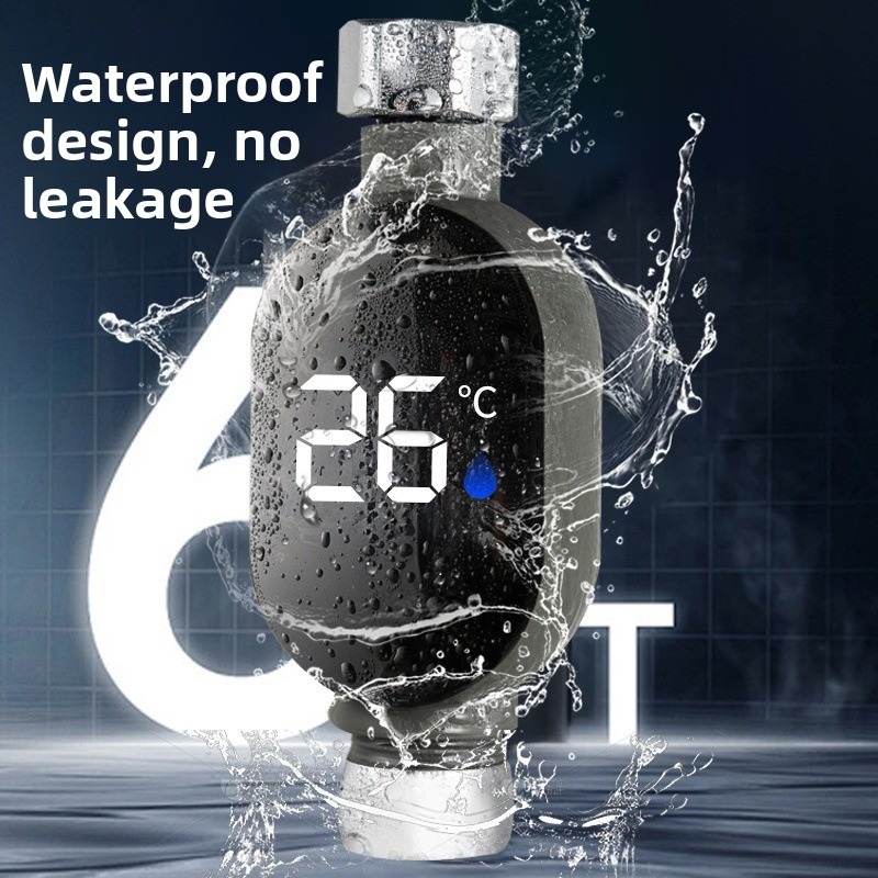 Waterproof Shower Temperature Display Universal Water Thermometer for ...