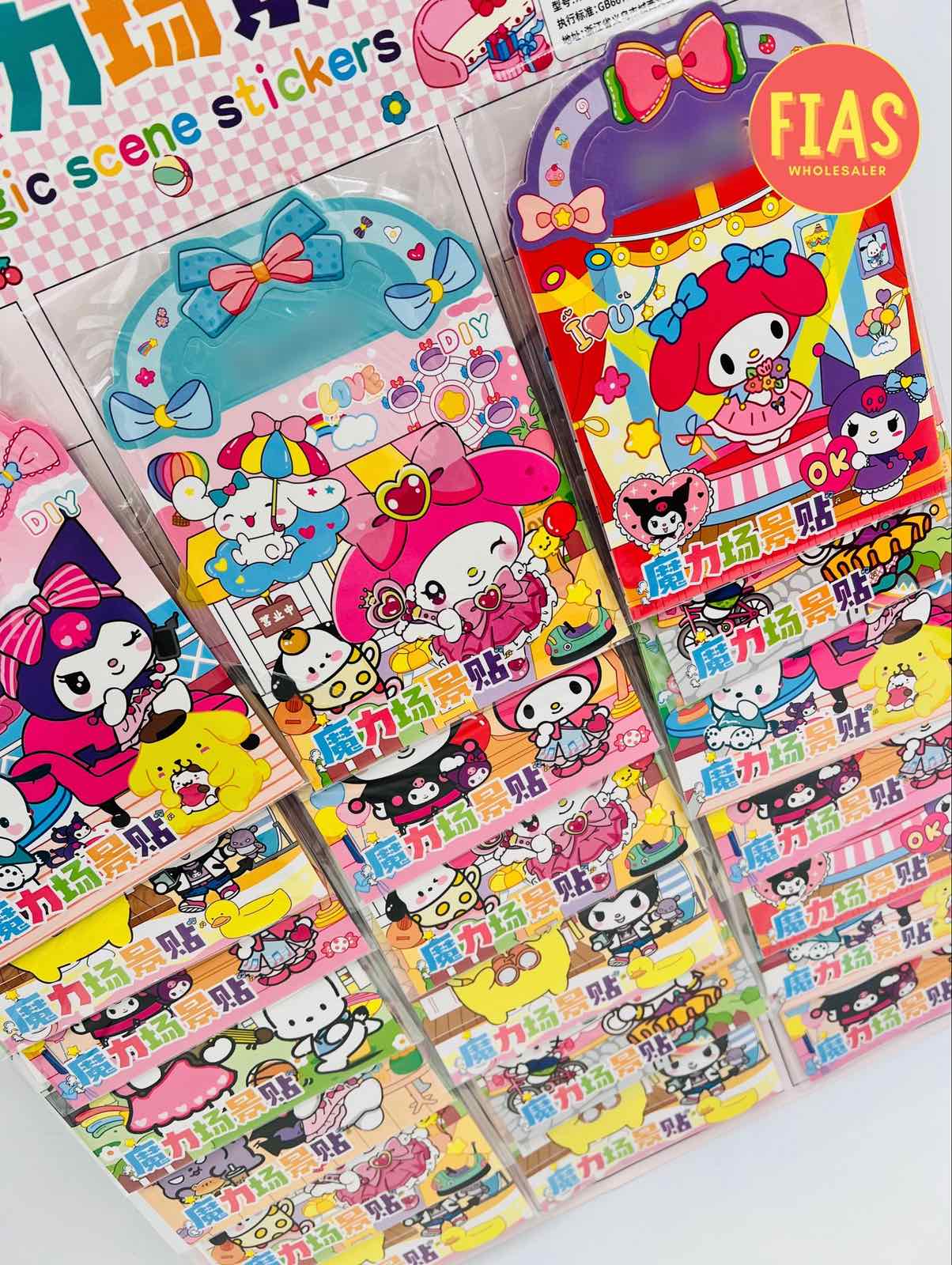 20 pcs Kuromi Magic Scene Stickers Toys T6532 | Shopee Philippines