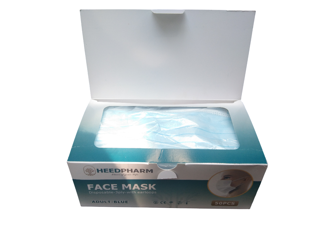 HEEDPHARM SURGICAL Face Mask TYPE II ( for Doctors ) - FDA Approved ...