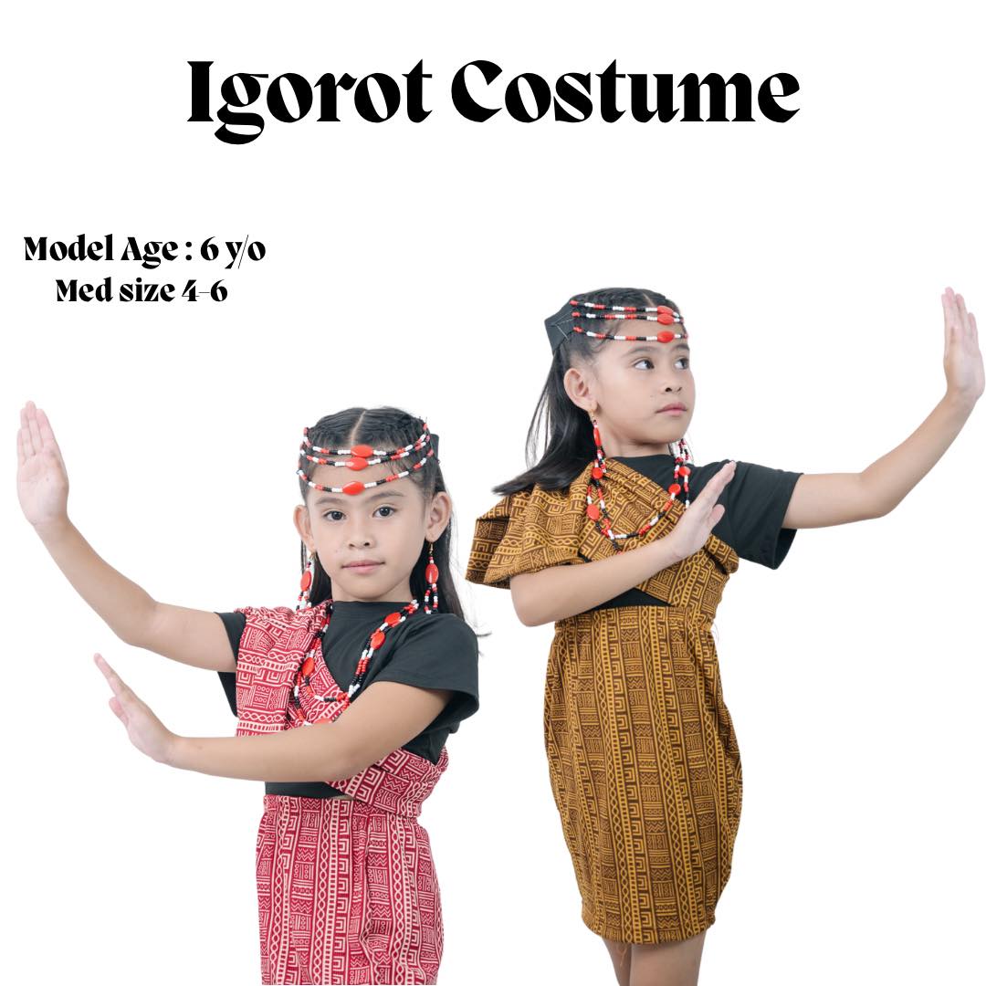 Igorot Katutubong Costume for Buwan ng wika for kids 2 to 9 years old ...
