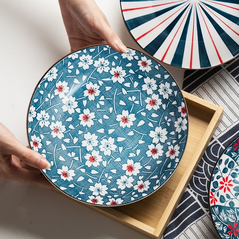 [COD] Luxury Handicraft Plate and Bowl Set/Ceramic Dinnerware Set ...