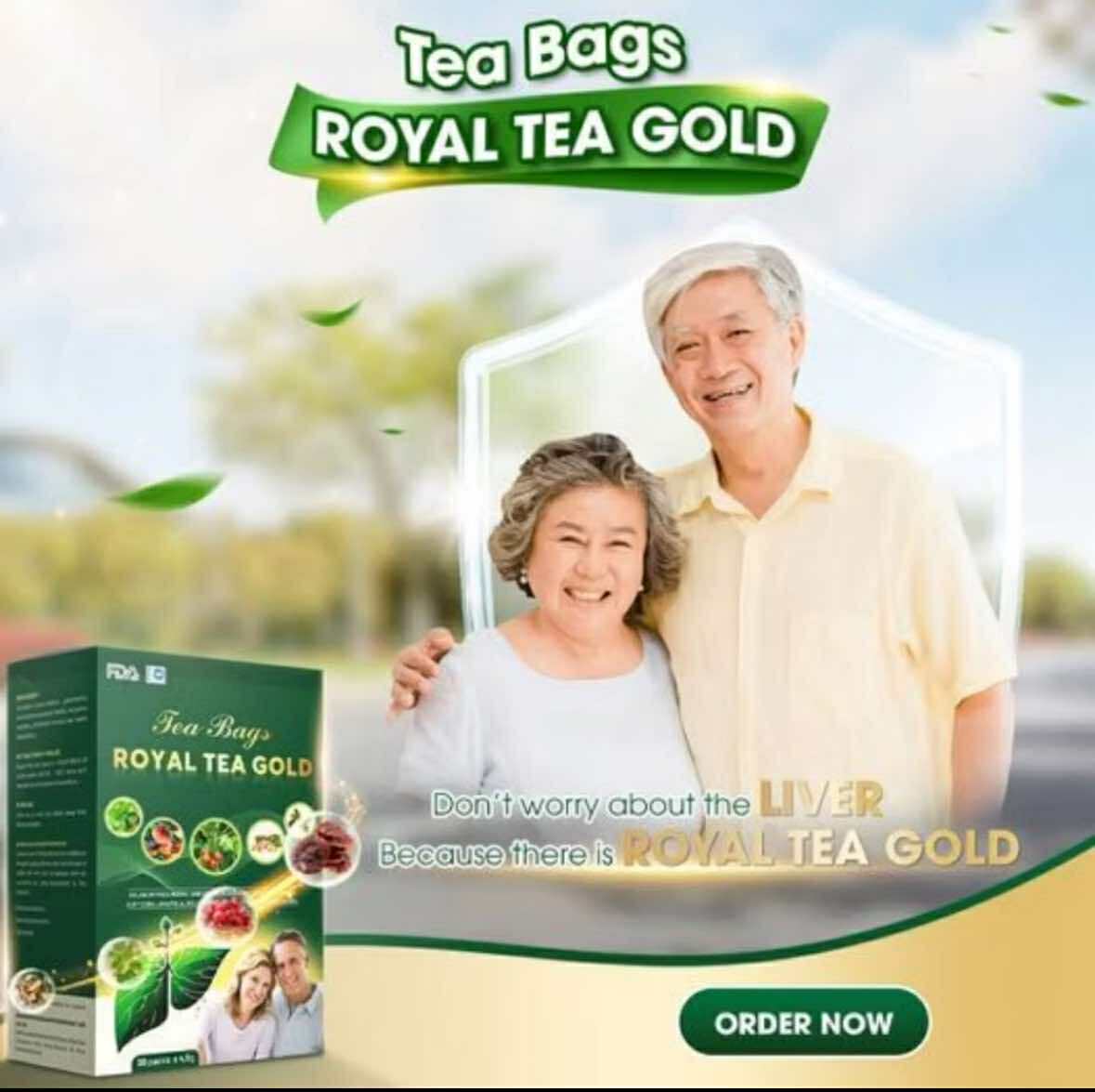 AUTHENTIC ROYAL TEA GOLD TEA BAGS 30packs 4.5g | Shopee Philippines
