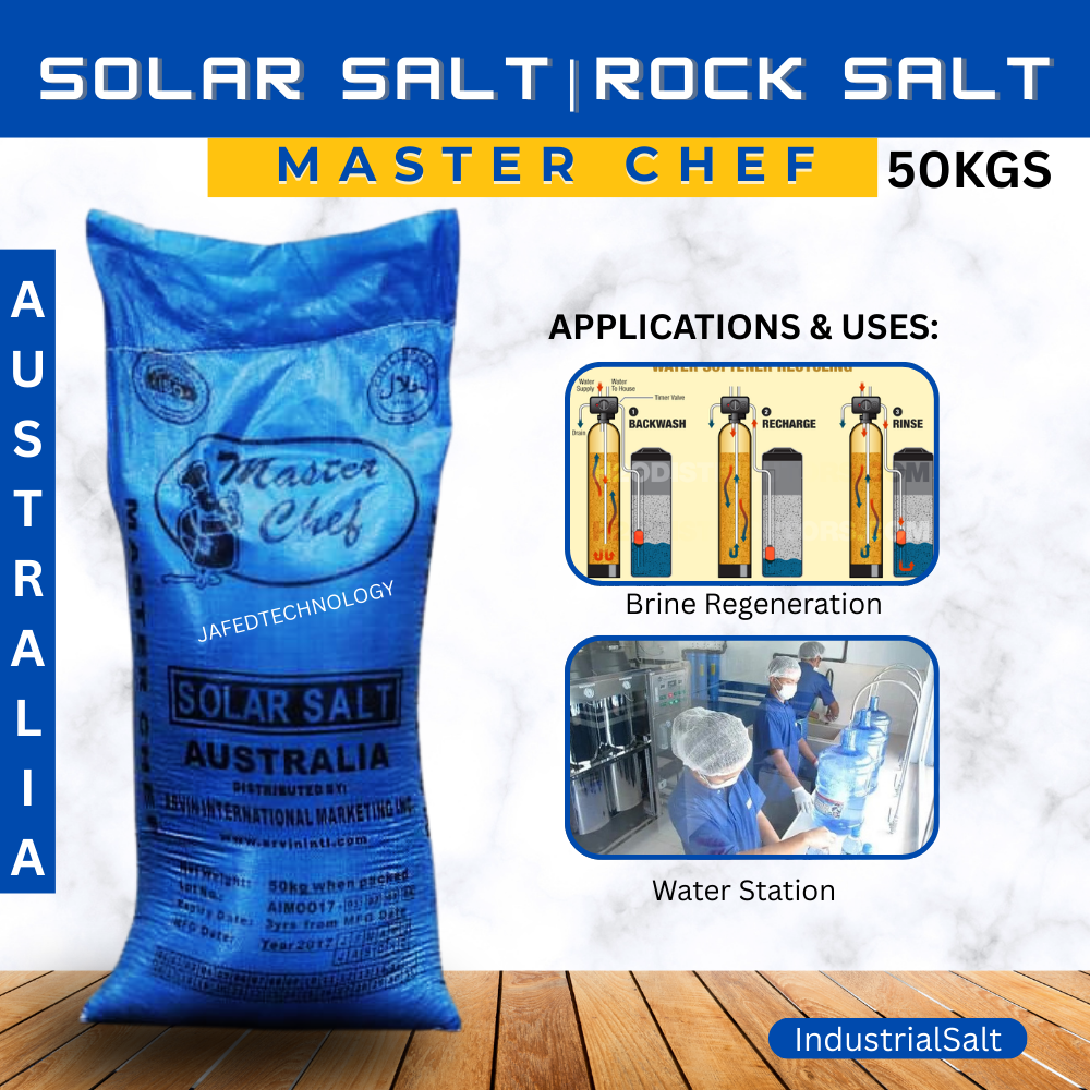 JAFED Solar Salt Rock Salt Industrial for Brine Regeneration Water ...