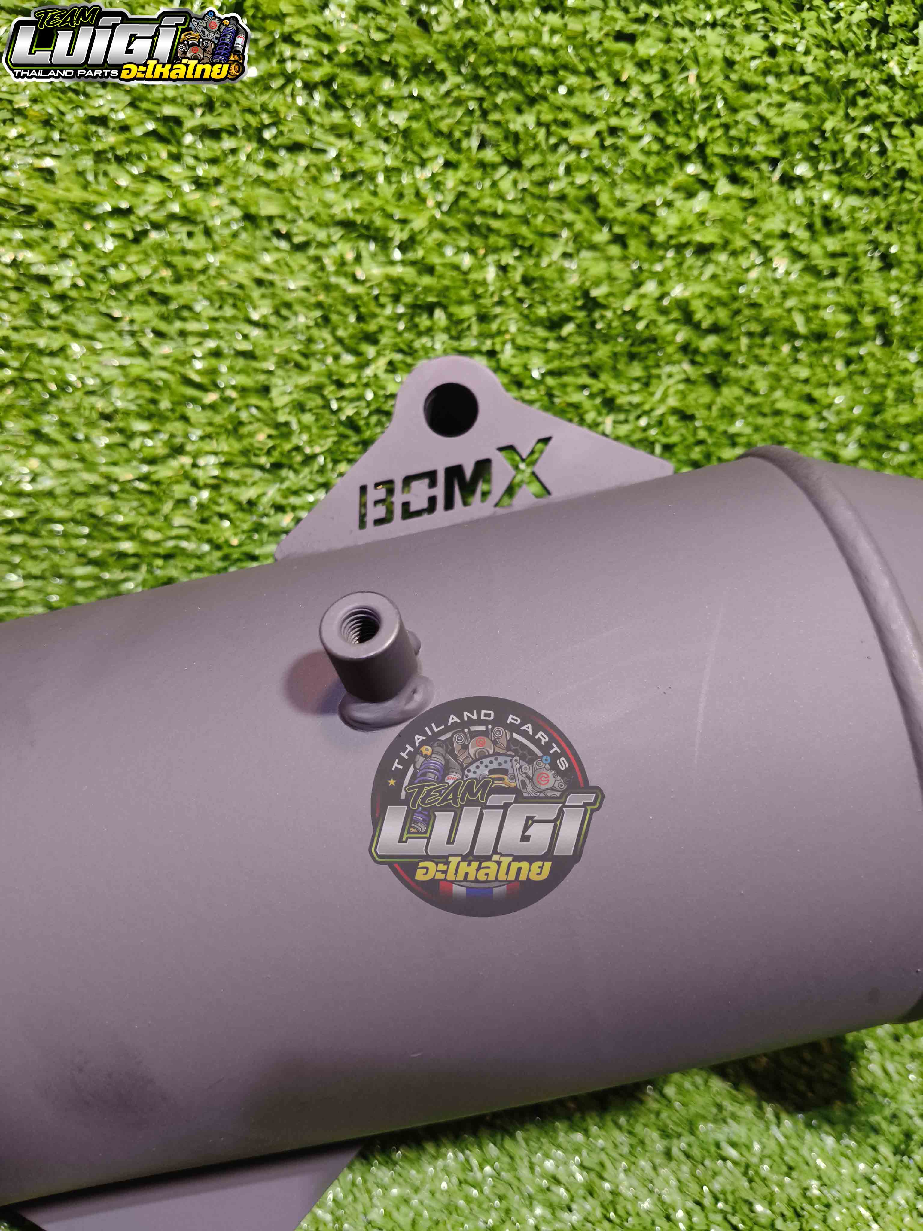 BOM X CNC POWER PIPE TITANIUM TIP NMAX / AEROX / PCX 160 / CLICK / M3 ...