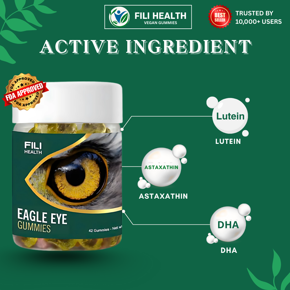 Eagle Eye Gummies - Lutein Gummies for Eyes Original Lutein Eye Health ...