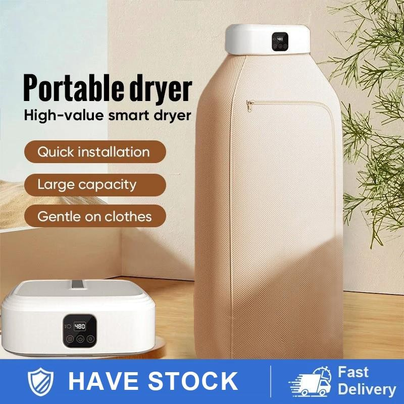 Portable Clothes Dryer Machine Electric Foldable Clothes Dryer Heater ...