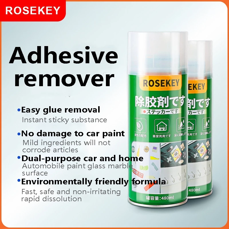 Sticker Remover Spray 480ML Car Sticker Remover Car Window Film ...