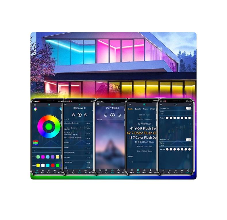 Perforated Board RGB Ambient LED Strip Versatile Multi-Scene Indoor ...