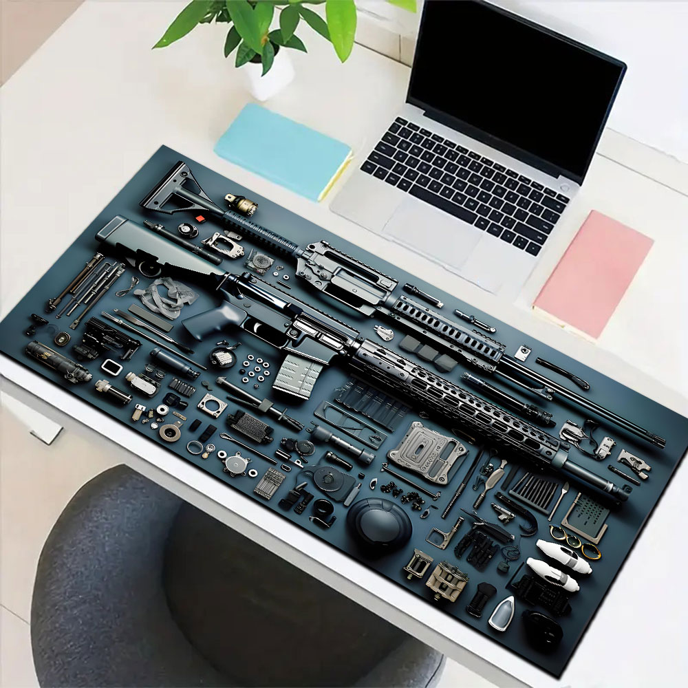 1pc Gunpicture Large Mouse Pad computer mat Desk Mat keyboard mat ...