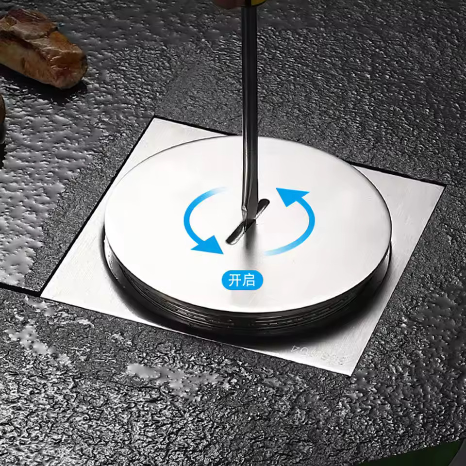 Clean Out Floor Drain DN50 Waterproof Seal Bathroom Balcony Kitchen ...