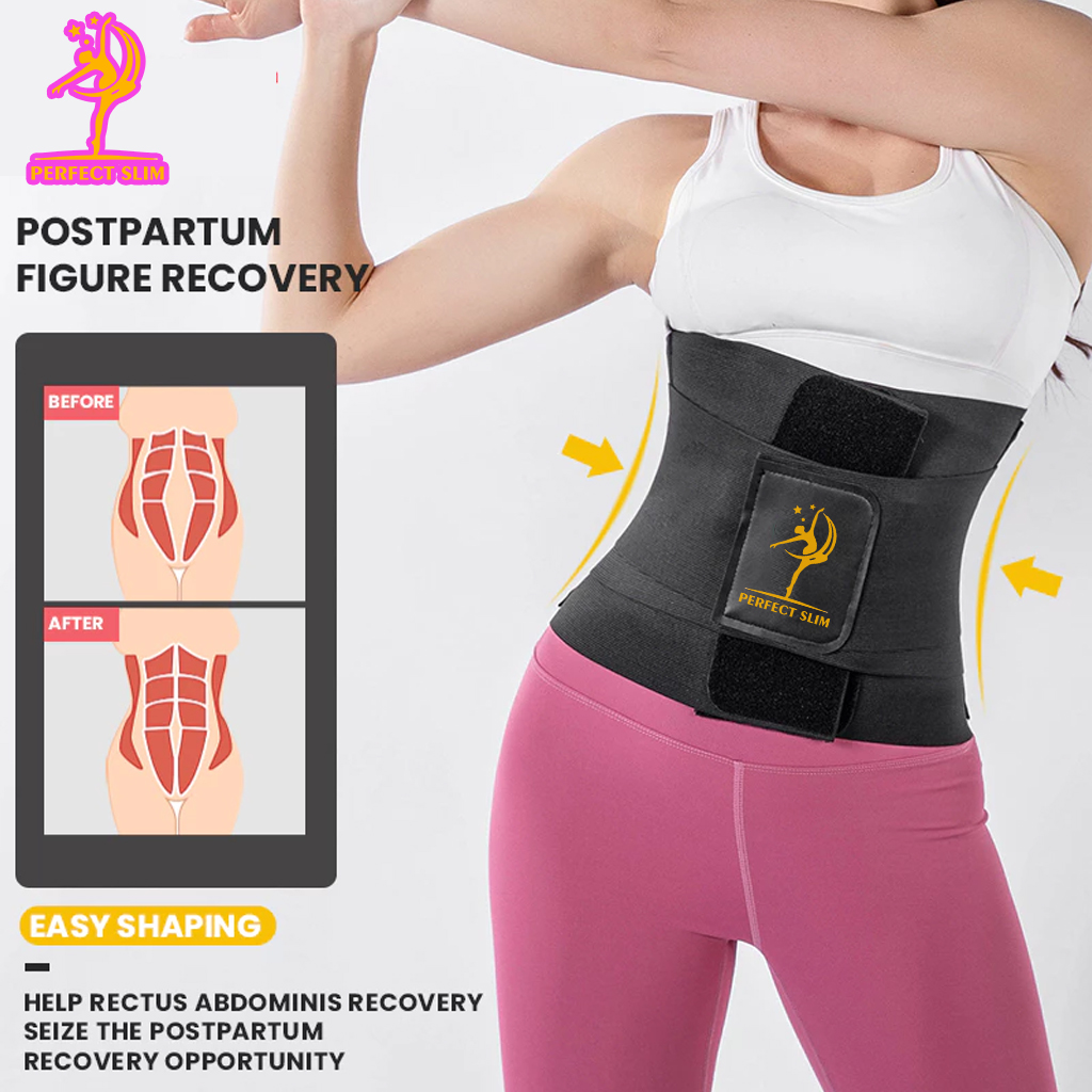 Perfect Slim Power Belt Waist Trainer Belt Body Shaper CORSET Weight ...