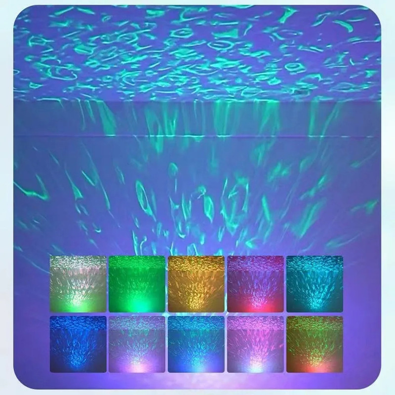 Christmas Light LED Ambient Lamp Aurora Projector USB Light Disco ...