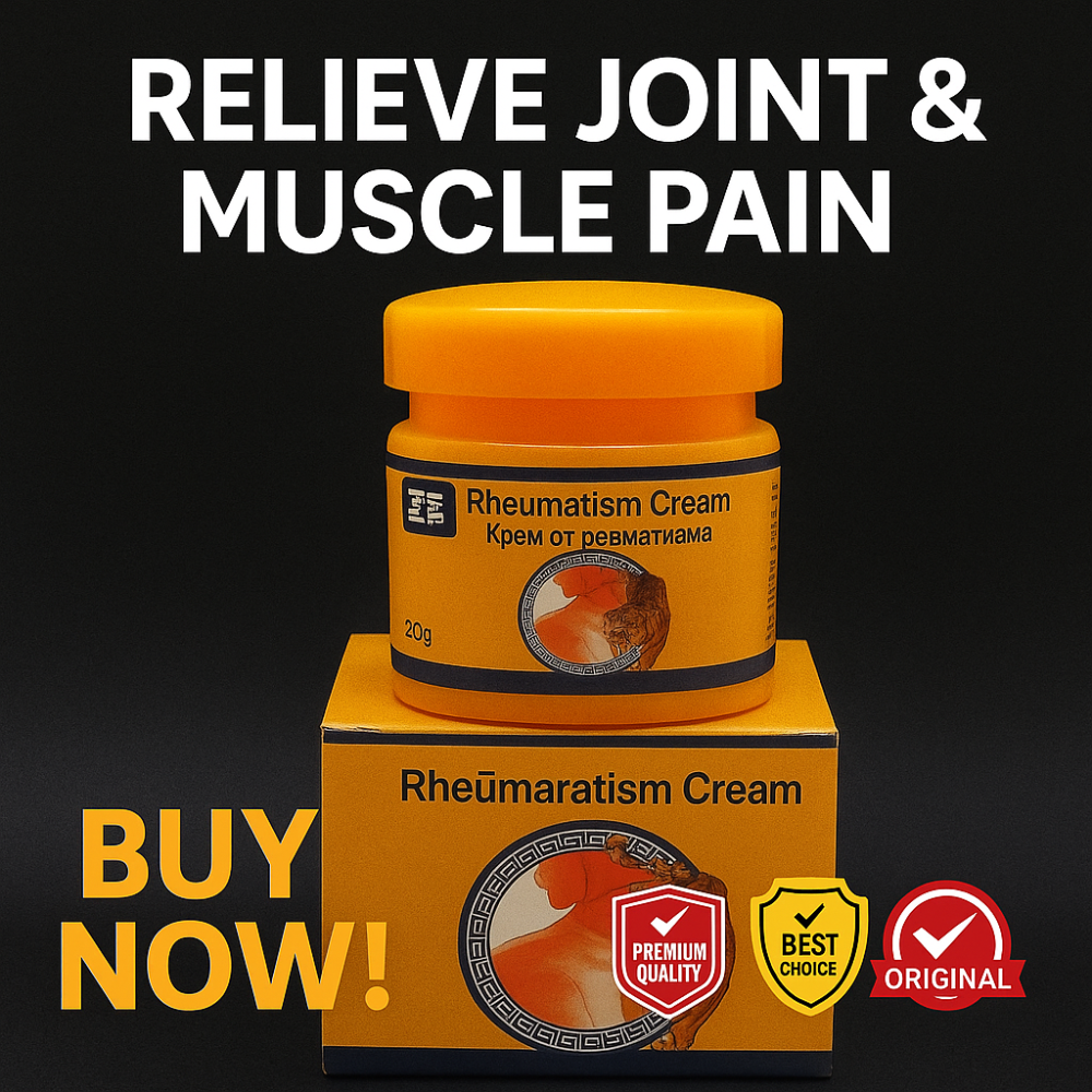 Joint Relief Cream Original for Rheumatism, Muscle & Arthritis Pain ...
