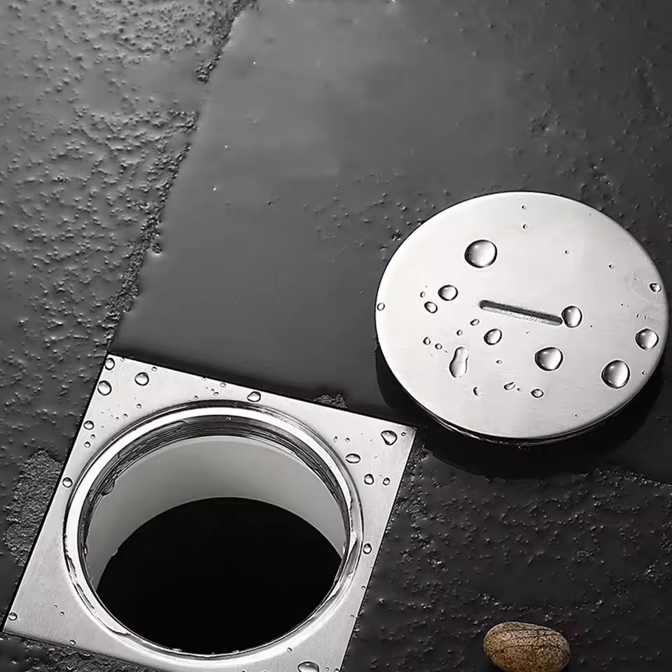 Clean Out Floor Drain Corrosion Resistant Square Drain With Odor ...