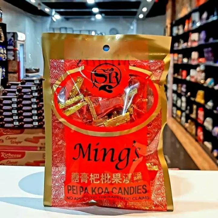 Ming's Pei Pa Koa Herbal Candies 120grams | Shopee Philippines
