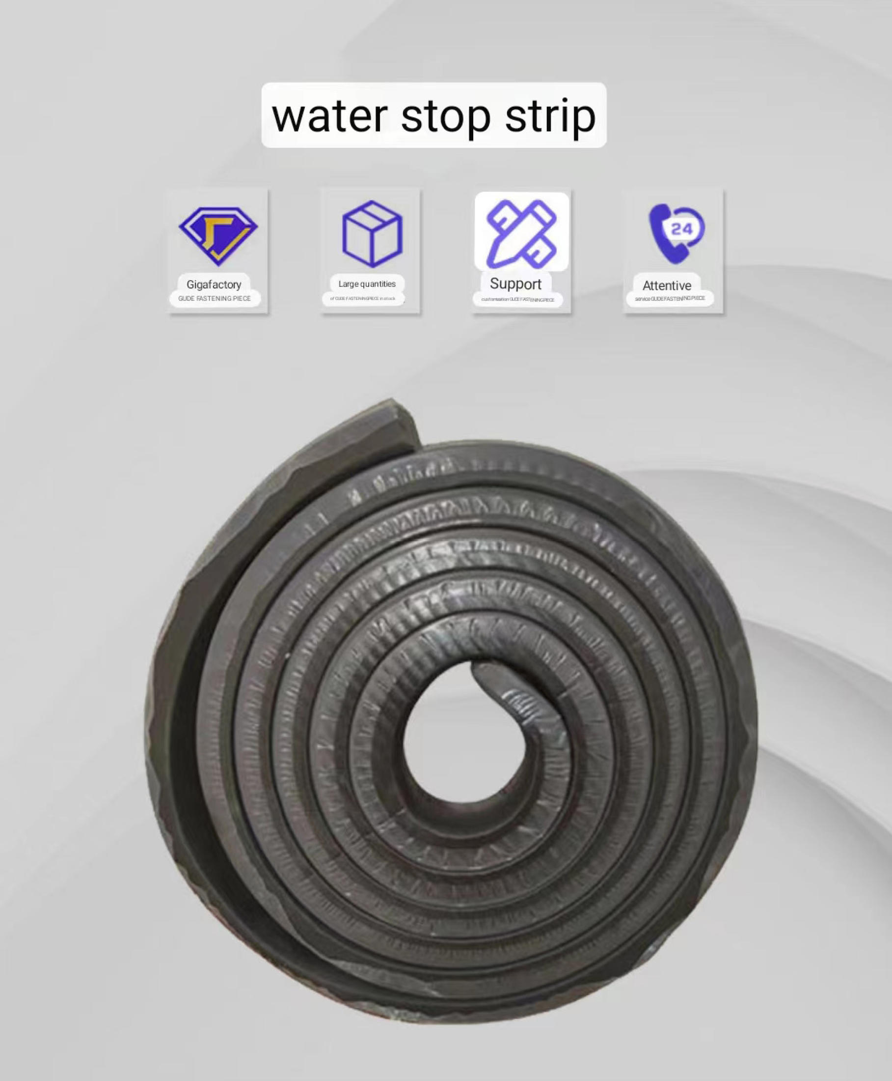 Bentonite Strips High Water Absorption Waterstop Strip excellent ...
