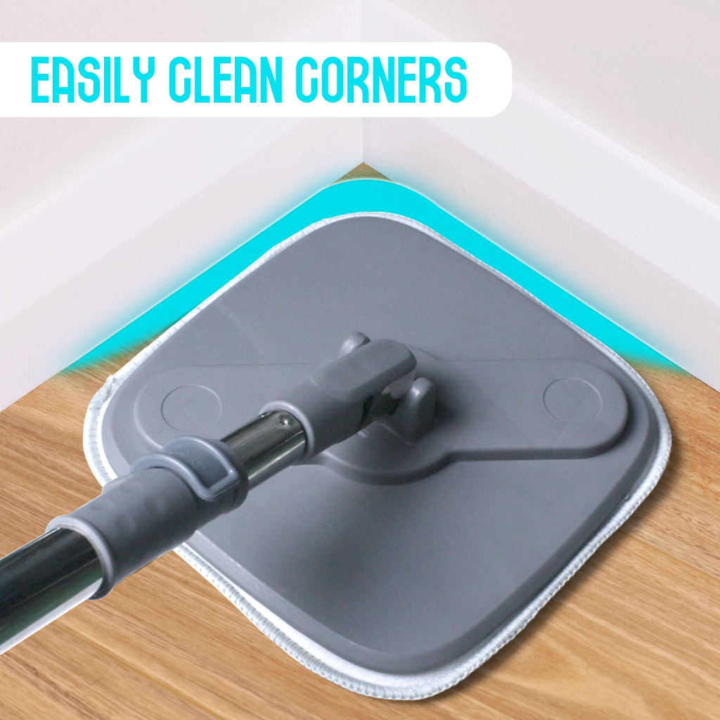 Self Wash Spin Mop 360° Rotation Mop with Spinner and Bucket Clean and ...