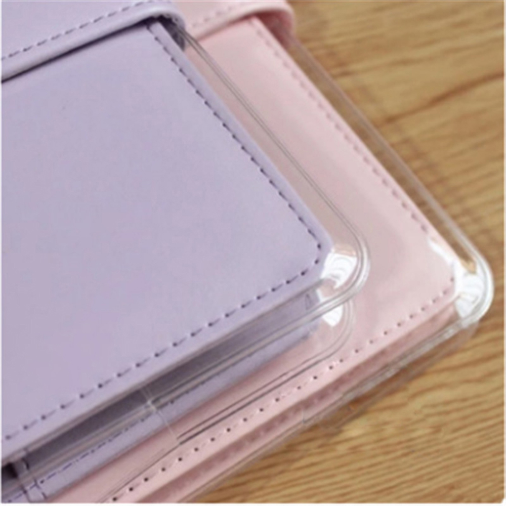 A5/A6 Clear PVC Cover for Macaron Binder Jacket Protective Case Film ...