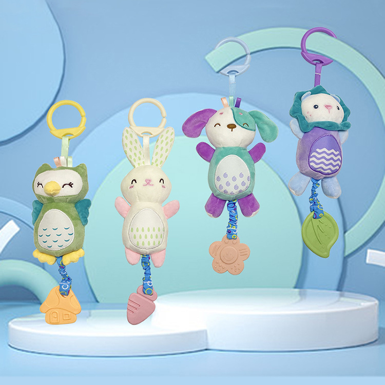 Hanging Toy Newborn Baby Windbell Stroller Pram Crib Cartoon Animal ...