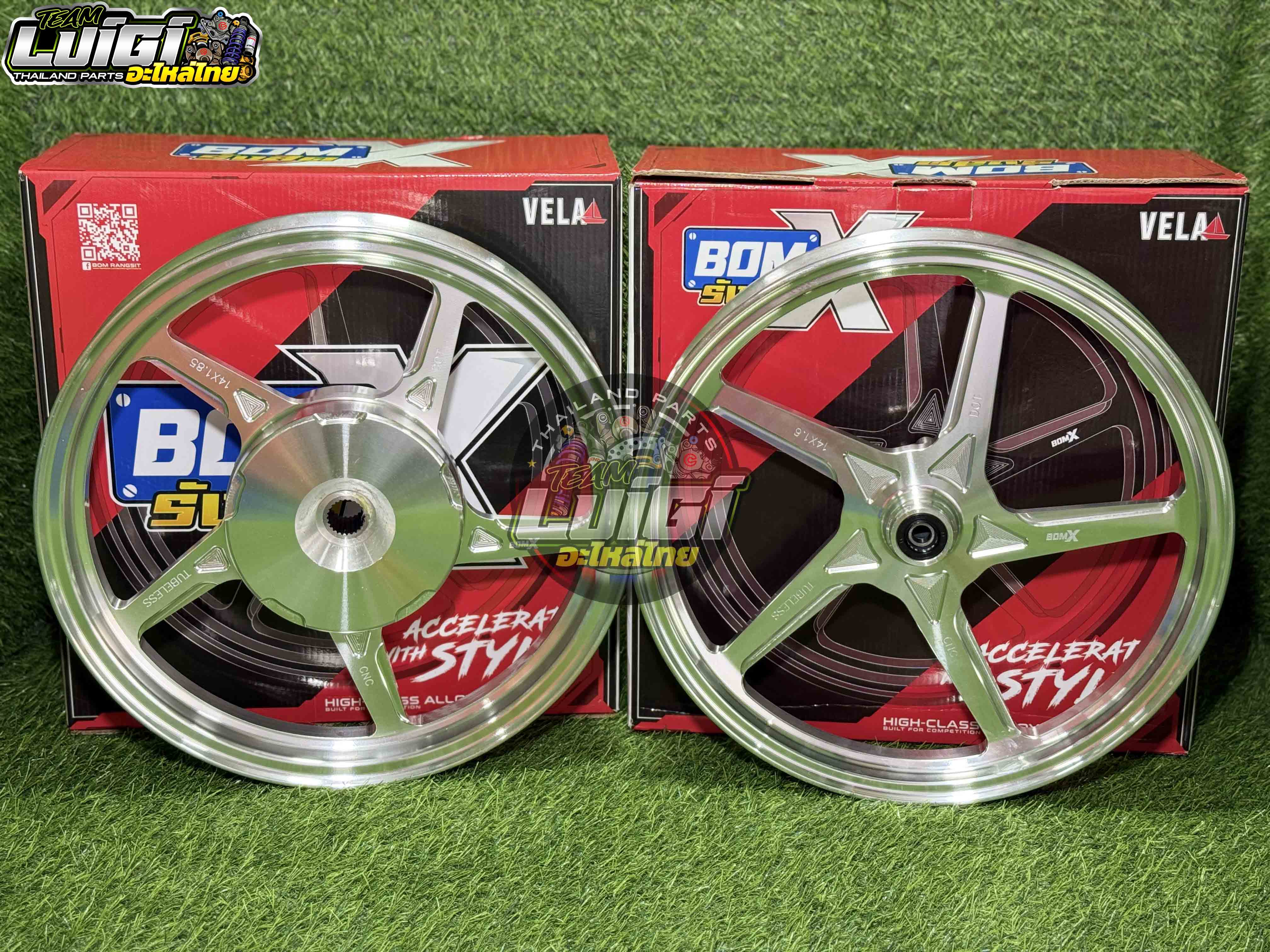 BOMX RANGSIT VELA MAGS / BOM X VELA CNC MAGS BEAT FI / M3 / CLICK 125 ...