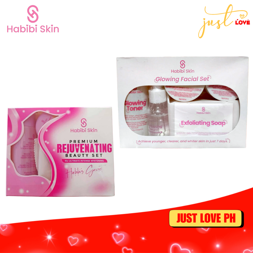 Habibi Skin Glowing Facial Set (5-in-1 Maintenance Set) / Habibi ...