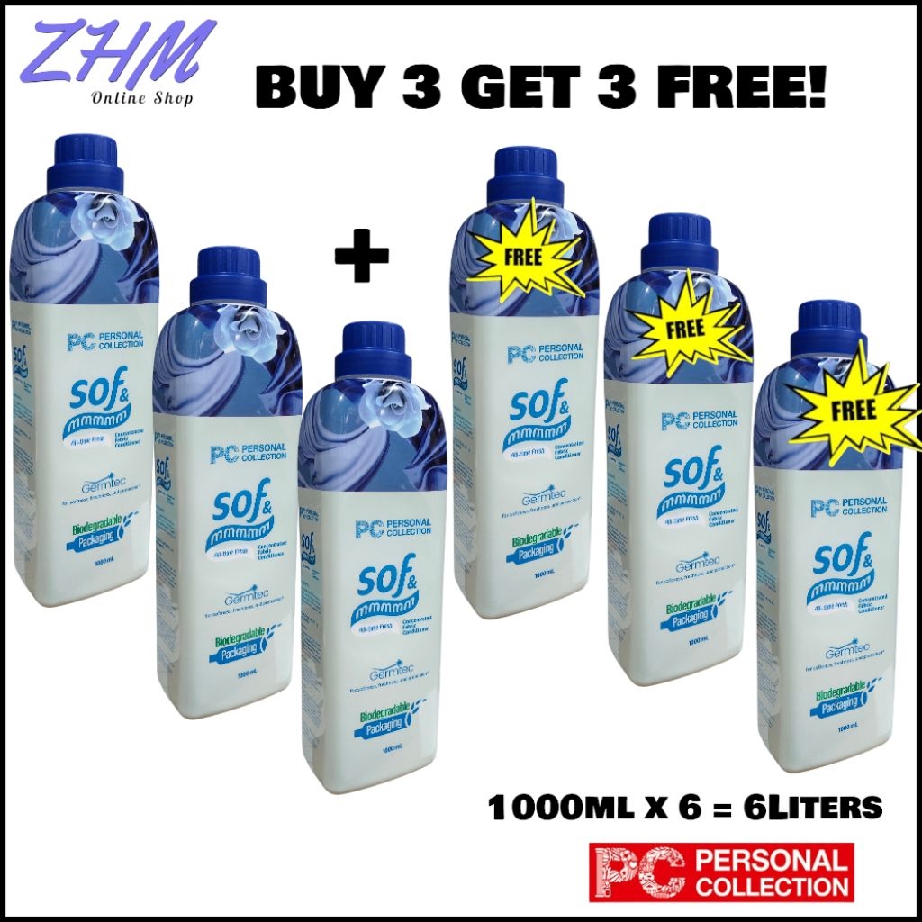 Sof & Mmmm Fabcon All Time Fresh (Buy 3 Get 3 Free!) | Shopee Philippines