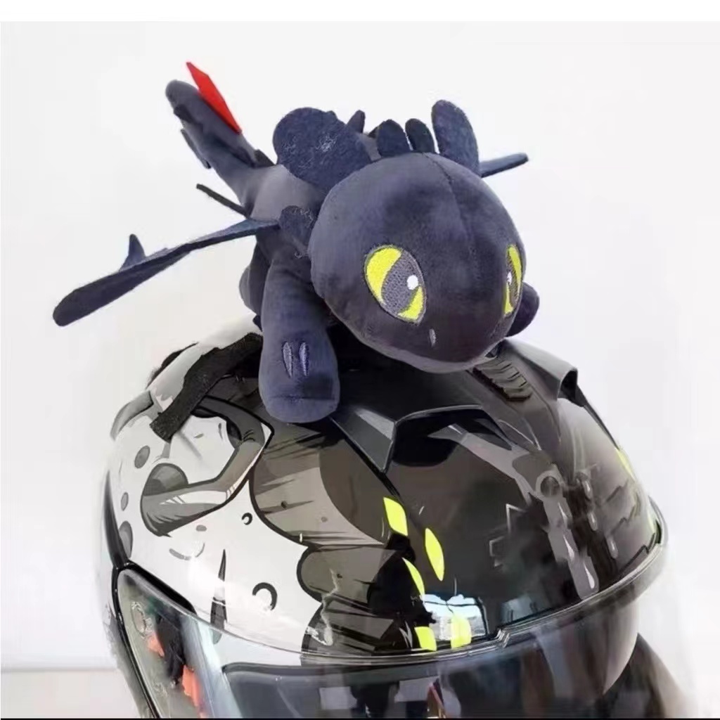 Toothless helmet accessories for men helmet design decorate night fury ...