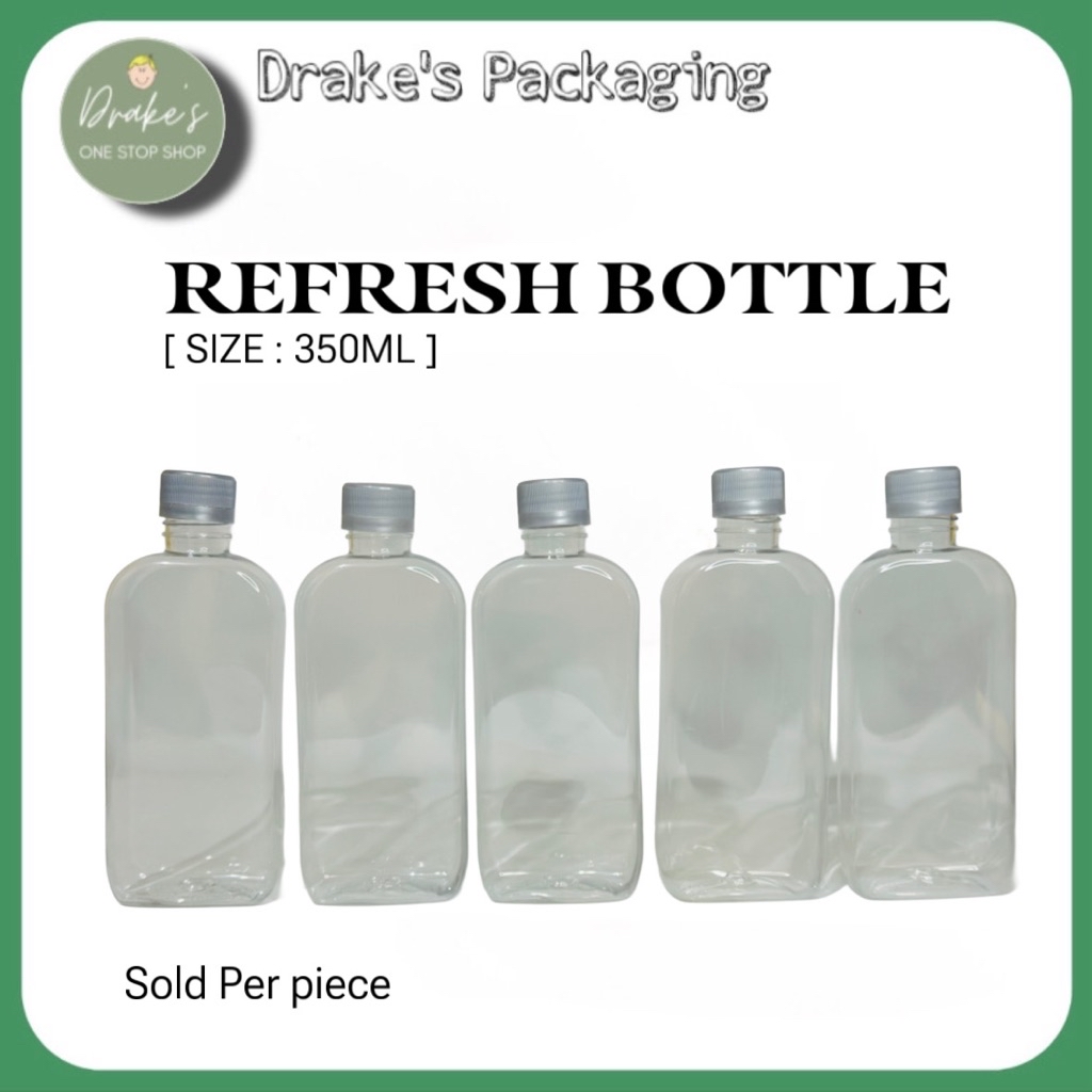 350ML REFRESH BOTTLE SOLD PER PIECE BY DRAKES PACKAGING SUPPLIES ...