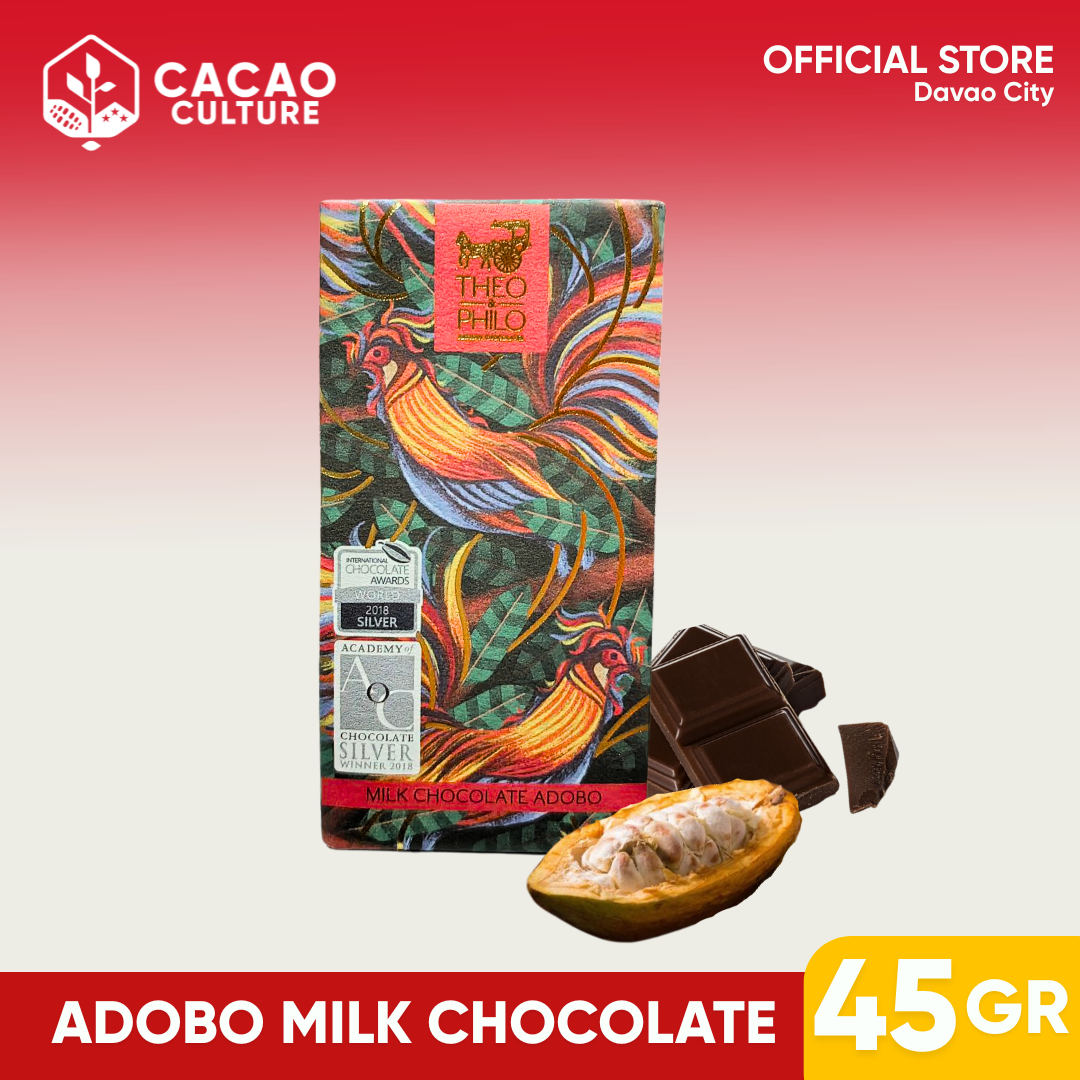 Cacao Culture |Theo & Philo Milk Chocolate Adobo 45g - Premium ...