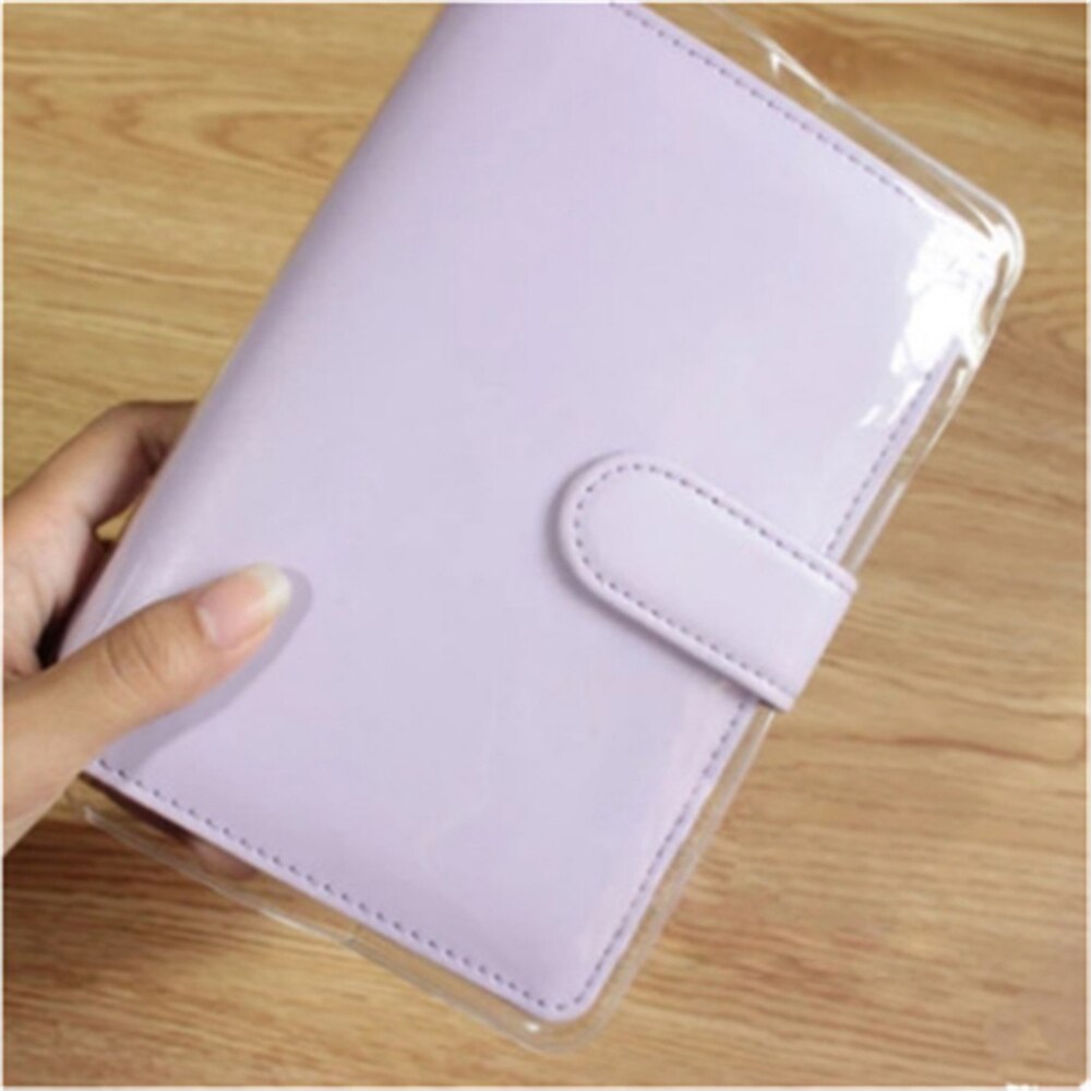 PVC Cover A5/A6 Transparent for Macaron Notebook Binder Jacket ...