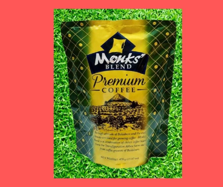 Coffee, Monks Blend Premium Ground Coffee 450 grams Pack, Pure coffee ...