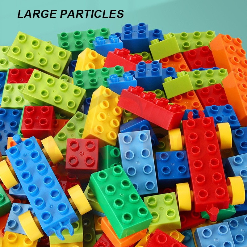 Bayoo 143PCS Slide Blocks for Kids Track Ball Block Slide Brick ...