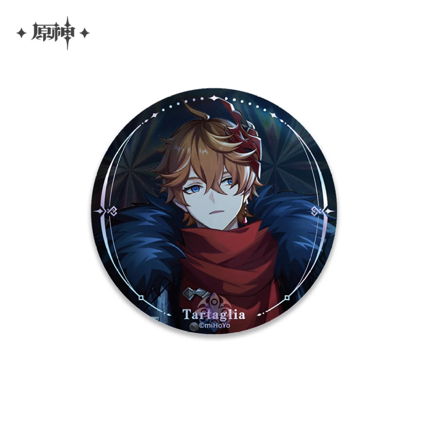 Official miHoYo Genshin Impact Fatui Harbinger Series Badge Pin | Shopee Philippines