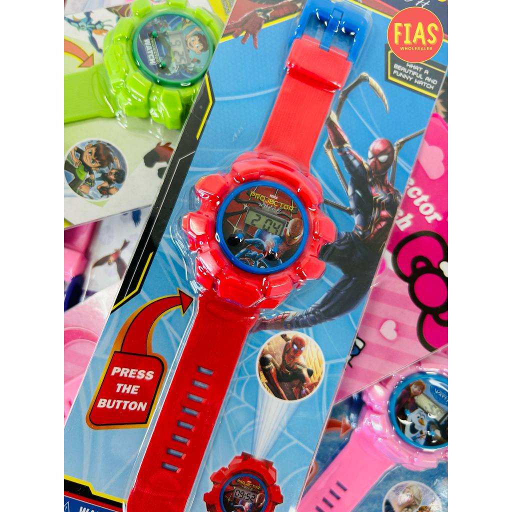 2 Pieces LED Digital Watch with Projection for Kids LD02-1 | Shopee Philippines