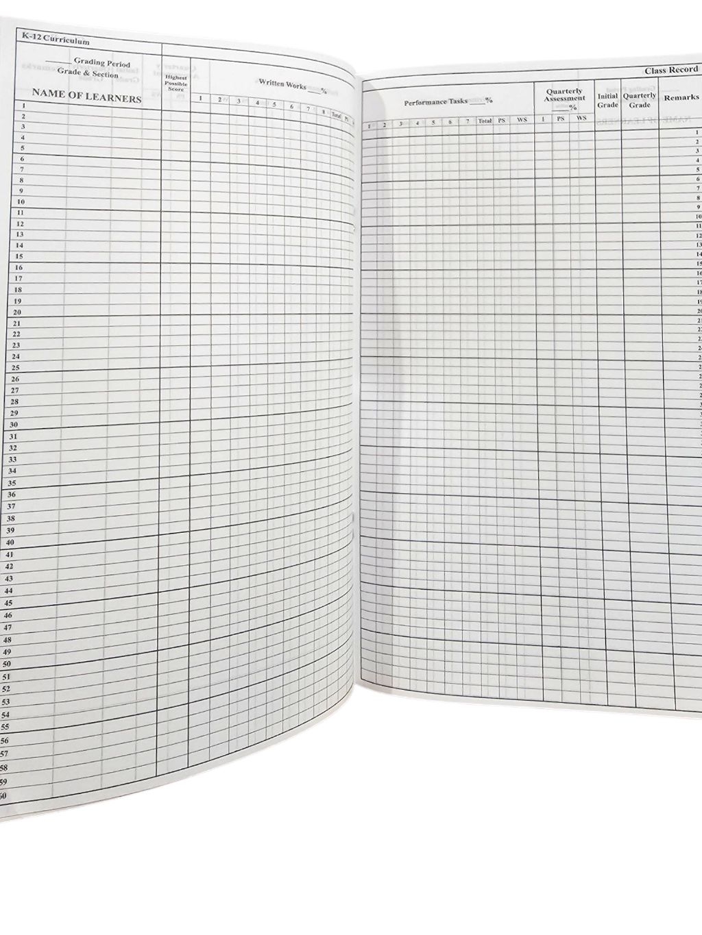 Class Record New Revised Grading System | Shopee Philippines