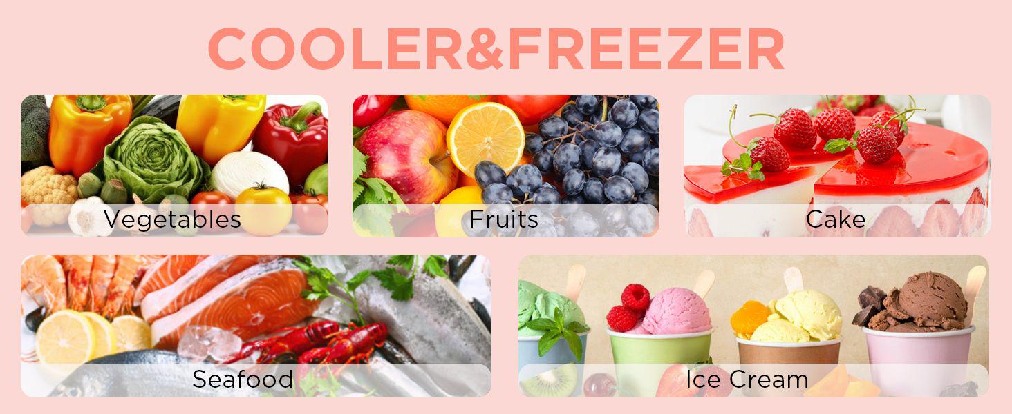 145L Three Door Smart Freezing Refrigerator Silent Household Small Two ...