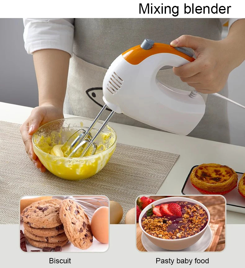 Phillip 5-speed Hand Electric Mixer 300W Household Mixer With Storage ...