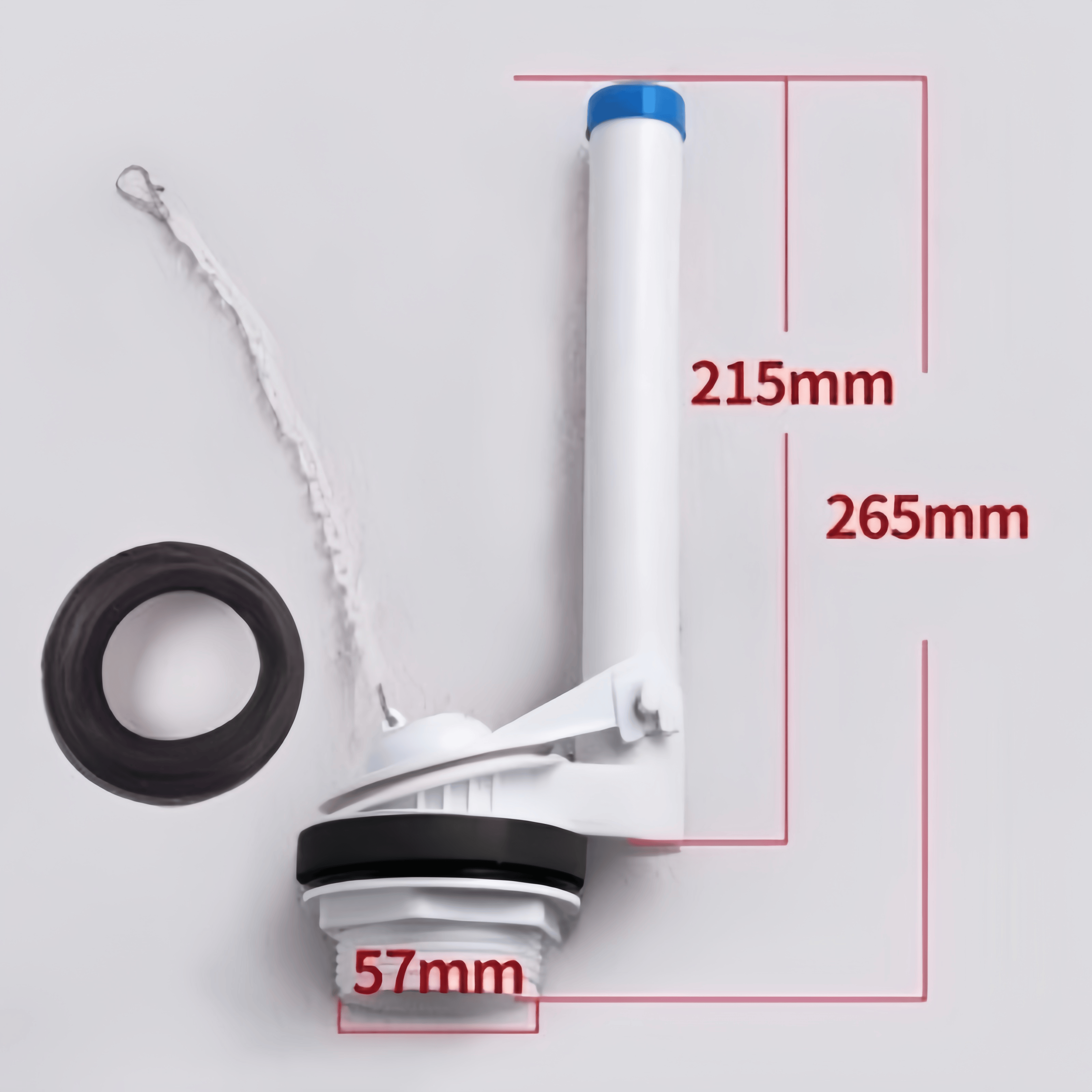 Sincecu Toilet Flush Water Tank Fitting Set ECQ Cistern Fittings - Push ...