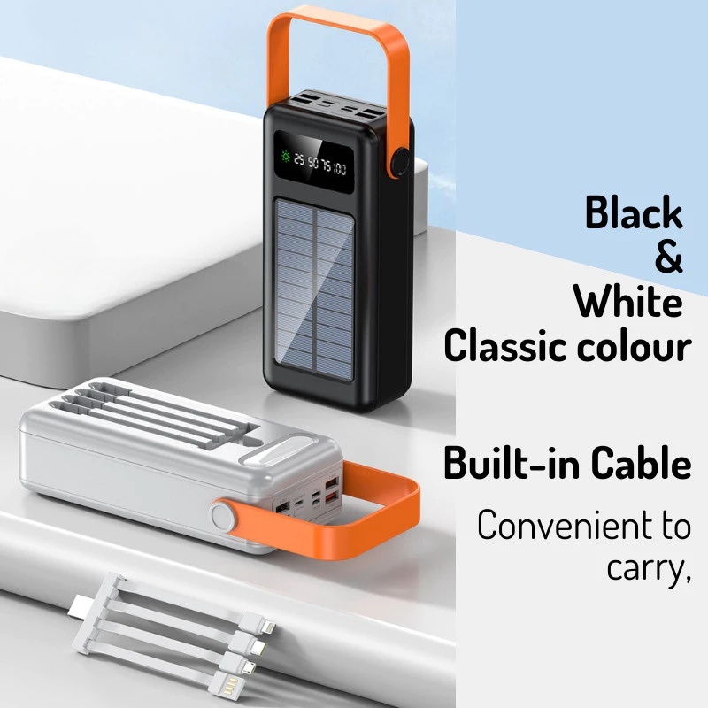 PHLIPS Original 400000mAh powerbank Outdoor Solar Power Bank Portable ...