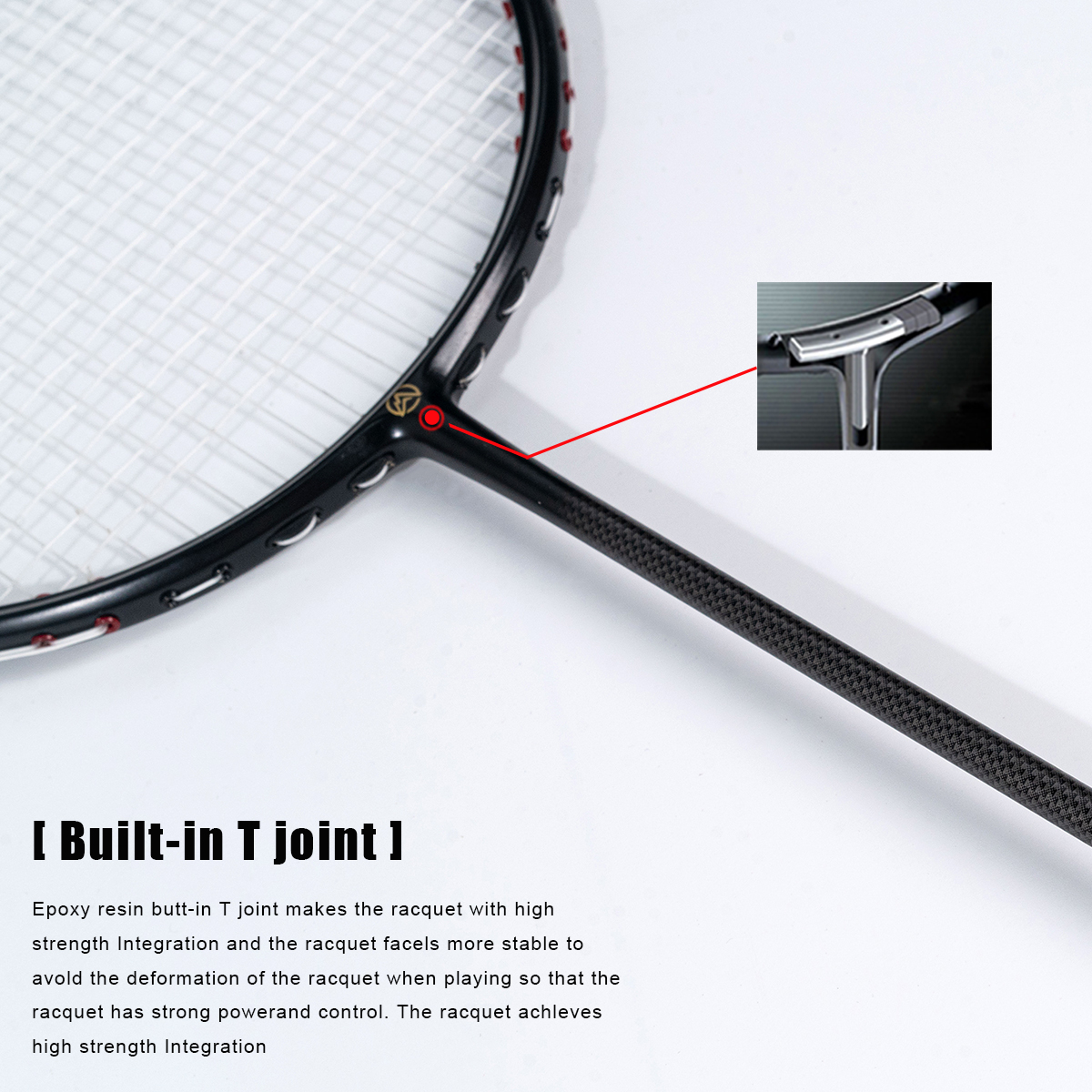 ALPSPORT XHP 2Pcs 6U 72g G5 Badminton Racket Original 100% Carbon 30LBS ...