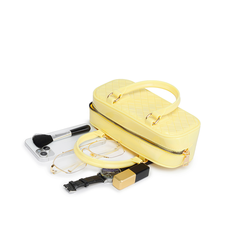 Mumu 2064 Cute Women Square Jelly Sling Bag Candy Colors Shoulder ...