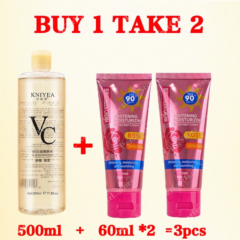 (BUY 2 TAKE 1)Vitamin C Toner 500ml Intensive Whitening Essence Toner ...