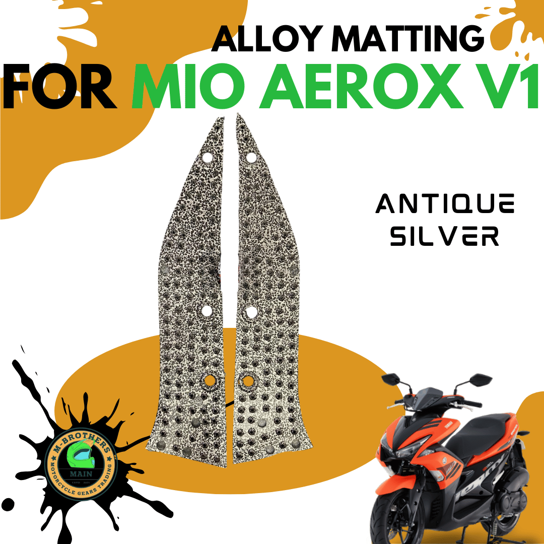 Yamaha Mio Aerox 155 V1 Alloy/Powder Coated FootBoard Matting | Shopee ...